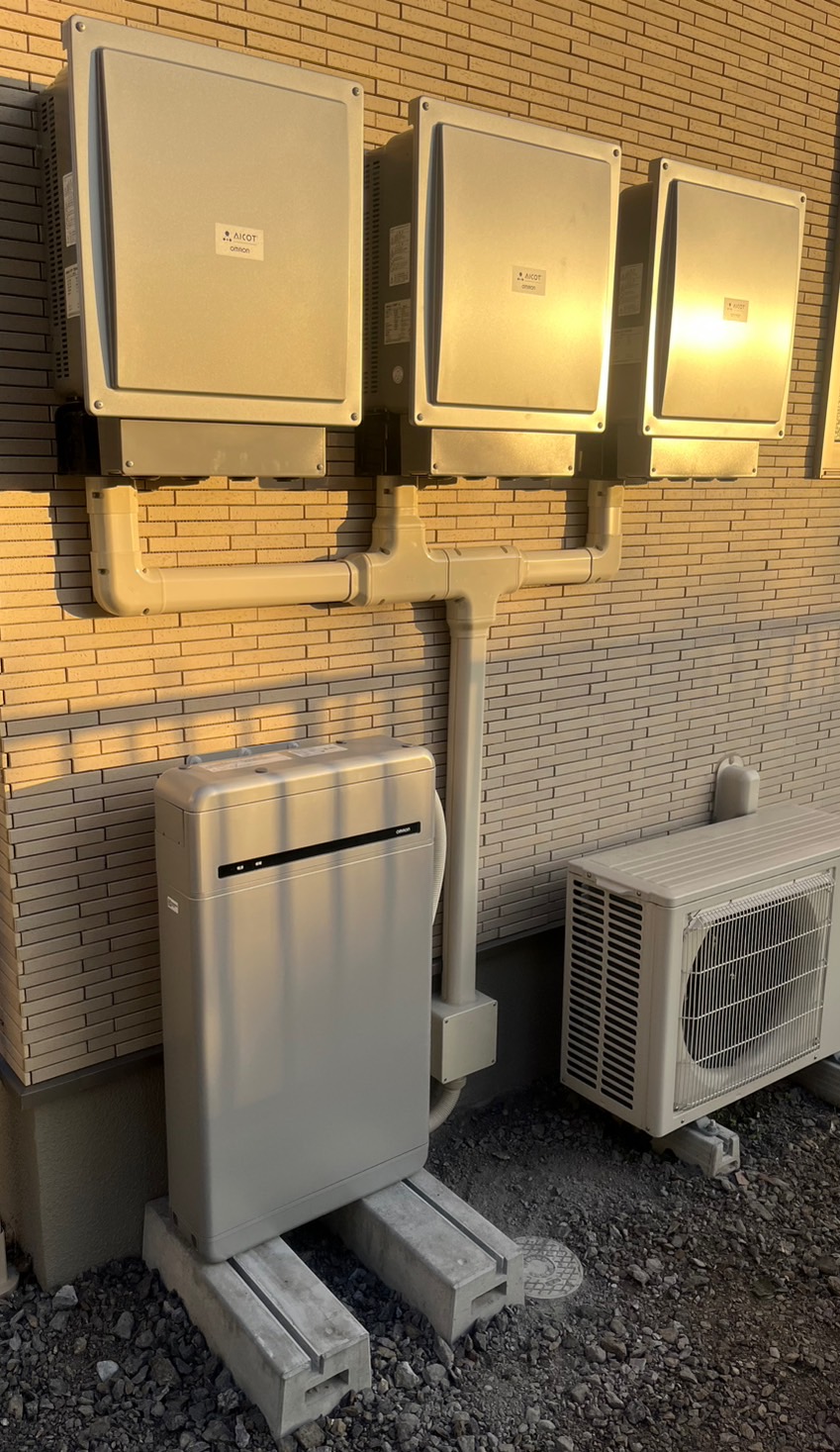 神奈川県川崎市Y様邸：オムロンマルチ6.5kWhハイブリッド全負荷（KPBP-A-SET-HYB65-T) - 株式会社ワールズエンド ...